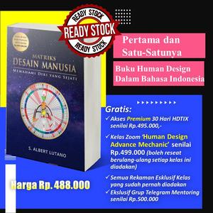 Jual Buku Matriks Desain Manusia - Human Design Indonesia - Human ...