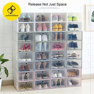 Jual Kotak Susun Rak Sandal Sendal Sepatu Organizer Sepatu Shoe Box 6 ...