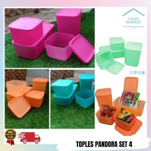 Jual TOPLES SET 4 PANDORA TOPLES SET WARNA - Merah Muda - Kab. Bekasi ...