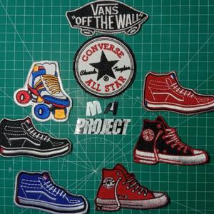 Jual Patch Bordir Murah/Patch Bordir Sepatu Converse all star - Sp01 ...