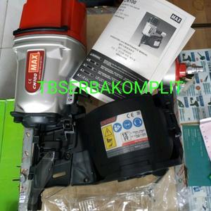 Jual MAX CN100 Coil Nailer Gun Alat Tembak Paku Pallet CN-100 Nail 10cm ...