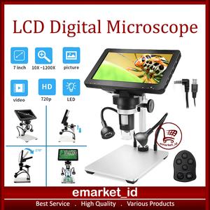 Jual LCD Display Mikroskop Digital / Microscope Monitor Metal Stand ...