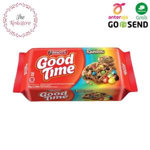 Jual GOOD TIME Rainbow Chocochips Cookies Biskuit 72 gr - Kota Depok ...