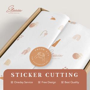 Jual Sticker logo / print logo / print sticker logo / Sticker Custom ...