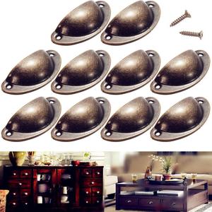 Jual [Baru] Antique Wrought Iron Door Handle Shells Cabinet - Jakarta ...
