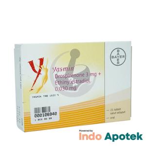 Jual YASMIN TAB 1X21`S / PIL KB / PIL KONTASEPSI / PIL KB KECANTIKAN ...