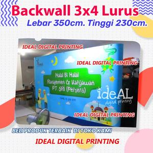 Jual Backdrop modul 3x4 Backwall Booth pameran photobooth Murah ...