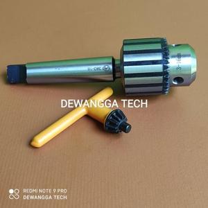 Jual SET Chuck drill 3 - 16 mm Arbor MT3 Hower bor untuk mesin bubut ...