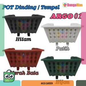 Jual Pot Dinding Tempel Argo 01 Tanaman Bunga dan Hias Vertical Garden ...