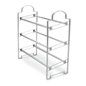 Jual krisbow rak sepatu 3 susun stainless_shoe rack stackable 3 tier ...