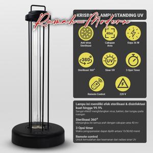 Jual Lampu Standing Uv Disinfektan 36 W Krisbow - Kota Bandung - Rumah-Modern | Tokopedia