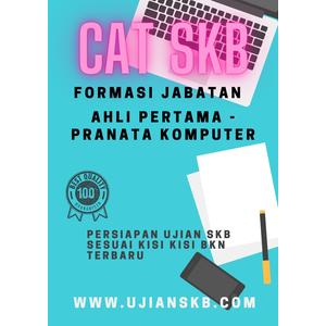 Jual 22 CAT SKB AHLI PERTAMA PRANATA KOMPUTER - Kota Pematang Siantar ...