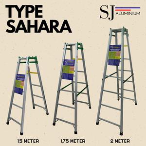 Jual Tangga Lipat Aluminium Ladder Sahara Hijau - Ukuran 1 M 125 M ...