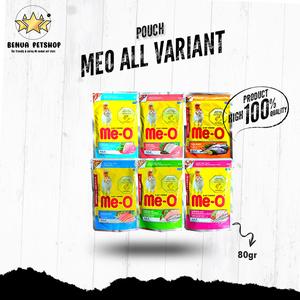 Jual Makanan Kucing basah Meo pouch 80gr ( Grab Gosend ) - Beef chunk ...