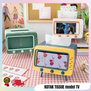 Jual Tempat Tisu BentukTV Box Kotak Penyimpanan Tisu Kotak Tissue Meja ...