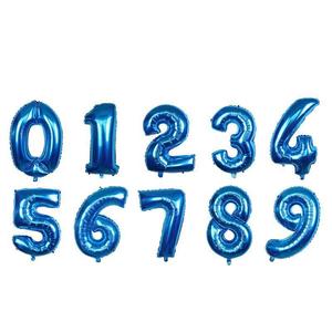 Jual BALON ANGKA BIRU POLOS 80CM / BALON ANGKA JUMBO - 8, 80CM ...