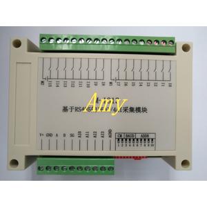 Jual RS485 data acquisition module Modbus RTU 16 channel digital ...