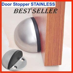 Jual *NEWs* Door Stop Stopper STAINLESS Bulat / Keong Penahan Pintu ...