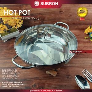 Jual SUBRON PANCI SHABU SEKAT 2 SUKIYAKI STEAMBOAT HOT POT HUO GUO ...