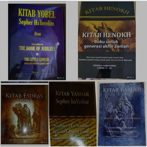 Jual Kitab Ibrani Pendukung Alkitab Kitab Yobel Kitab Henokh Kitab ...