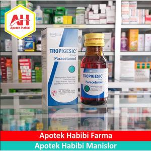 Jual TROPIGESIC TROPIGESIK SIRUP 60 ML OBAT DEMAM PUSING MERIANG SAKIT ...