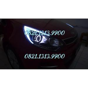 Jual CUSTOM HEADLAMP ALL NEW KIA RIO - CUSTOM DRL PROJECTOR Diskon ...