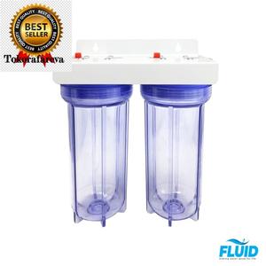 Jual Fluid WF-AS-02 10inch Water Filter Transparan 2 Level - Kab ...