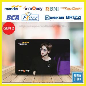 Jual Emoney Gambar KPOP Kim Seokjin Jin BTS LY Etoll Mandiri BCA Flazz ...