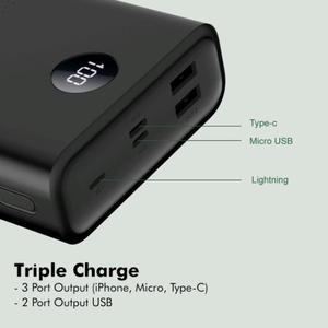 Jual Oraimo OPB-P271D Powerbank 27000mAh Power Bank Fast Charging 2.1A ...