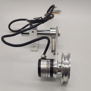 Jual GHW38 200MM Circumference U V Groove Metal Wheel Encoder Meter ...