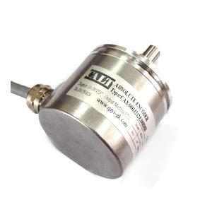 Jual Clampling flange Multi Turn magnetic absolute encoder with RS485 ...