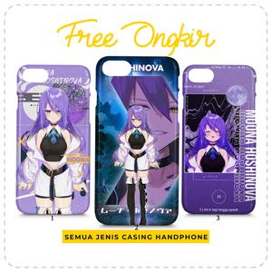 Jual Case Hololive Moona Hoshinova Custom Casing HP All Type - Glass ...