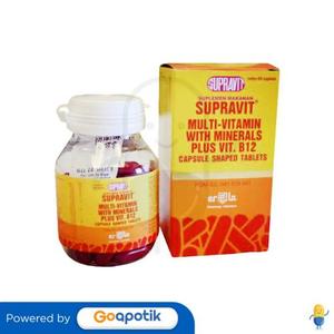 Jual SUPRAVIT MULTIVITAMIN BOTOL 60 KAPLET - Kab. Situbondo - Apotek ...