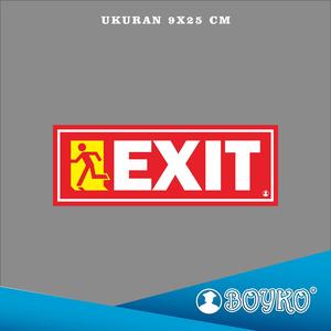 Jual ACRYLIC SIGN TANDA EXIT / KELUAR / PINTU DARURAT - Kota Semarang ...