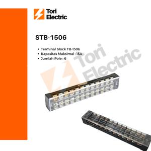 Jual Terminal Block Kaca Terminal Blok TB-1506 15A 6P - Kota Bandung - Tori Electric | Tokopedia