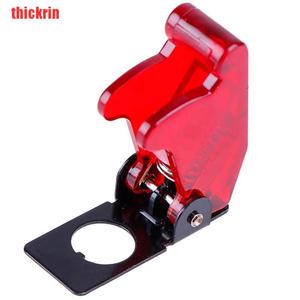 Jual .1Pc Red Illuminated LED Toggle Switch With Missile Style Flick ...