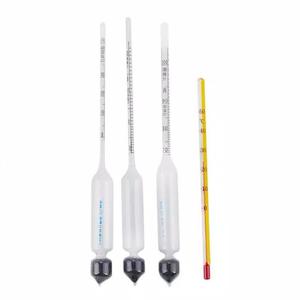 Jual Hydrometer hidrometer 3pcs termometer ukur masa jenis alkohol ...