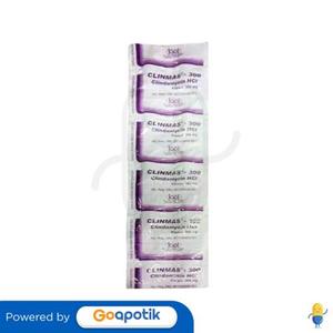 Jual CLINMAS 300 MG KAPSUL - Kota Medan - Apotek Merapi Mandiri | Tokopedia