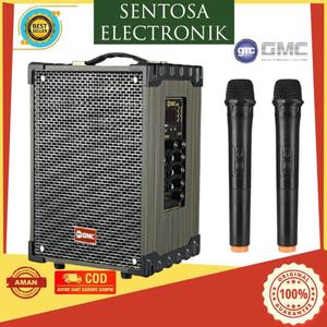 Jual Speaker Portable GMC 899P /Speaker Bluetooth Karaoke Mic Werles2 ...
