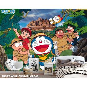 Jual 3D WALLPAPER CUSTOM WALLBANNER DINDING Wallpaper Dinding Doraemon ...