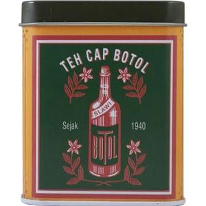 Jual Teh Cap Botol 40gr Teh Tjap Botol Vintage Kaleng 40gr Teh Celup ...