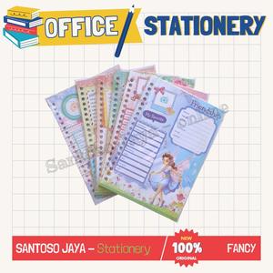 Jual Loose Leaf A5 FANCY Biodata - Isi Binder A-5 Personal Gambar Warna ...