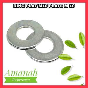 Jual RING PLAT M10 GALVANIS PUTIH WASHER PLATE M 10 - RING M10 - Kota ...