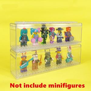 Jual Minifigures Display Box Case Building Blocks Lego Compatible ...