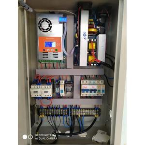 Jual Box panel safety with ats watt meter monitoring ac dc for panel ...