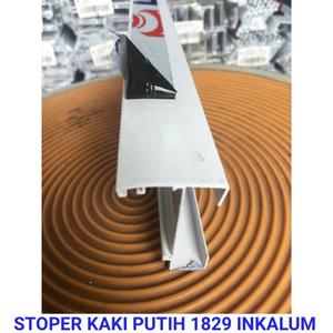 Jual Bahan Kusen Aluminium Alumunium Batangan Stoper Kaki 1829 Inkalum ...