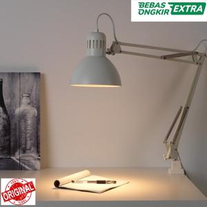 Jual Kap Lampu Arsitek Meja Kerja Tekuk & Capit Praktis Original_Putih ...