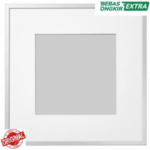 Jual Bingkai Frame Foto Dinding Alumiunium LM 32x32cm Original_Putih ...