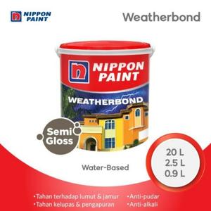 Jual CAT NIPPON WEATHERBOND 4221P QUARRY PEBBLE 20 LT - Jakarta Barat ...