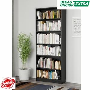 Jual Rak Buku Lemari Besar 6Tingkat Kokoh Ukuran 80x28x202cm Original ...